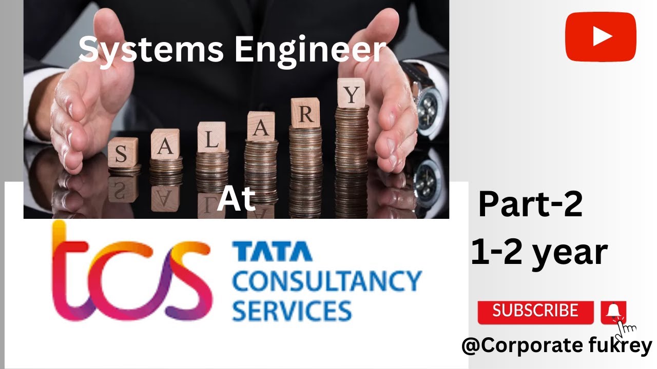 TCS Salary Structure | 1-2 Year| Systems Engineer| TCS Ninja Freshers ...