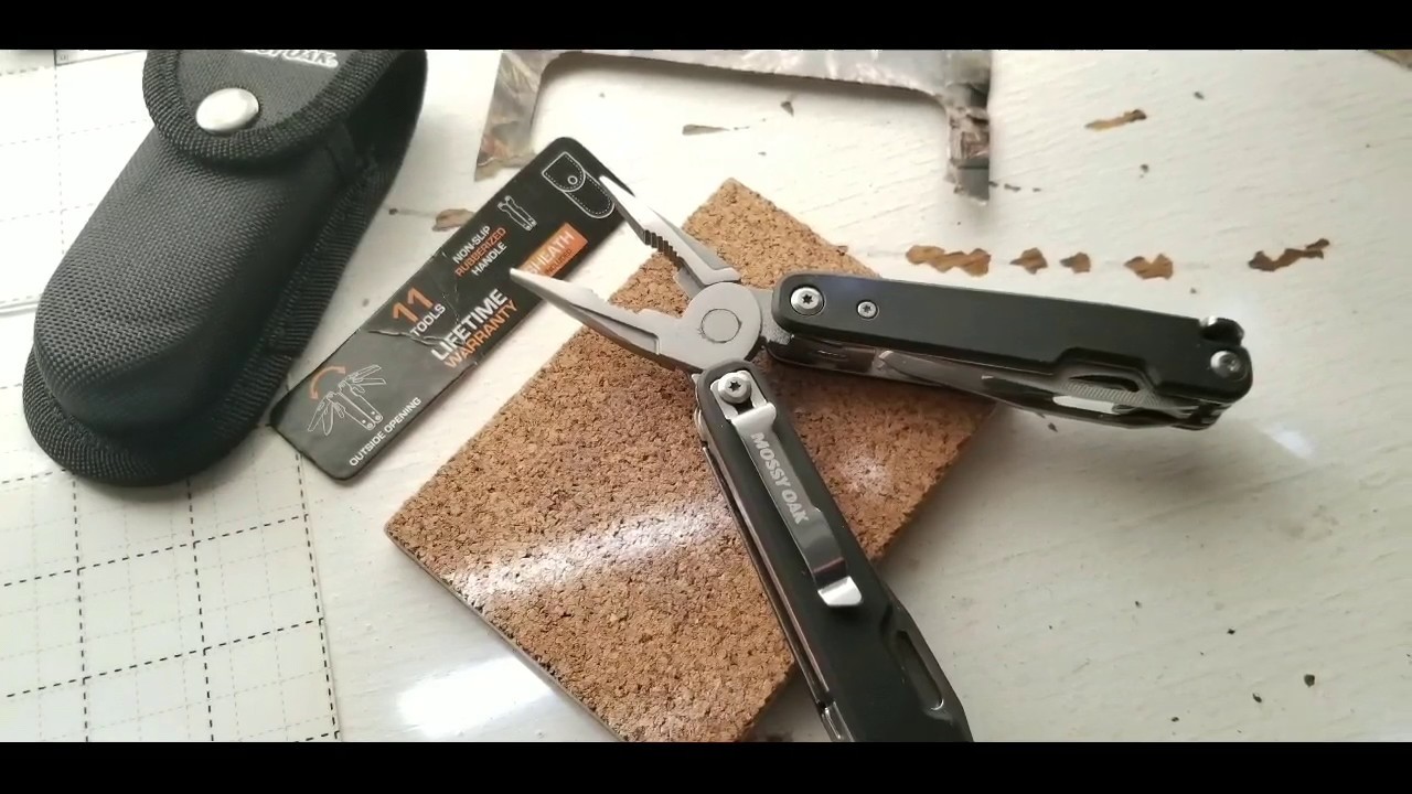 Mossy Oak 11 Function Multi-Tool! $10 - Unbox & Review! - YouTube