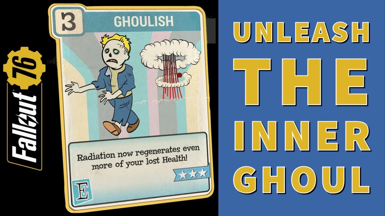 How To Make Ghoulish ☢☢☢ Perk Card OP - Fallout 76 Steel Dawn - YouTube