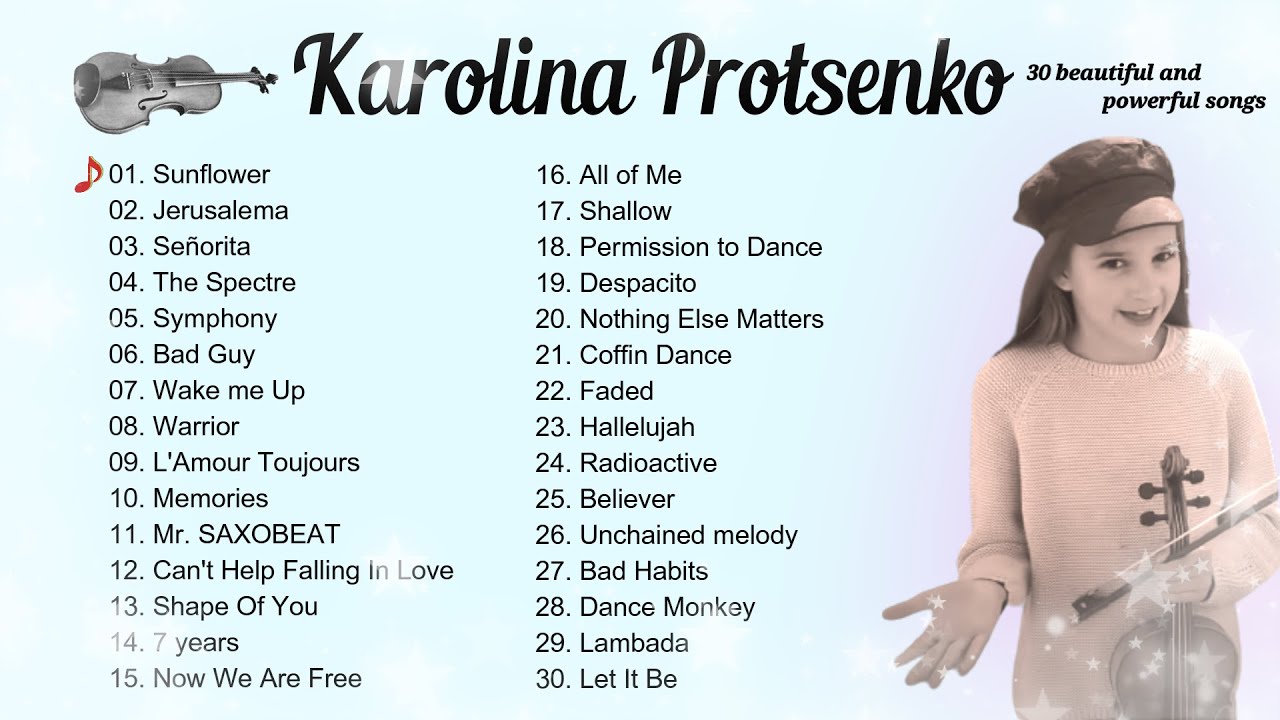 Karolina Protsenko 30 Songs