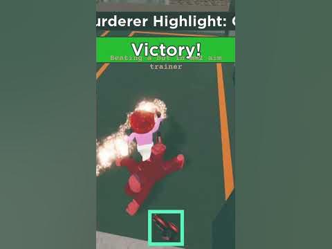 Beating a bot in mm2 trainer - YouTube