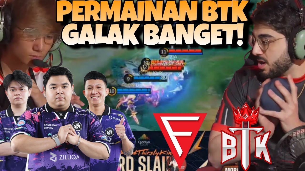 BTK GALAK BANGET !! LUOYINYA GILA !! BTK VS FALCON MATCH 1 - SWISS ...