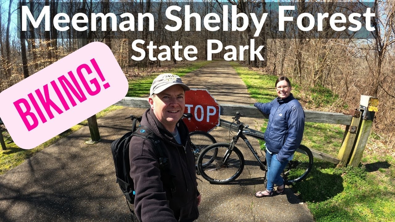 Biking Meeman Shelby Forest State Park (Millington, TN) - YouTube