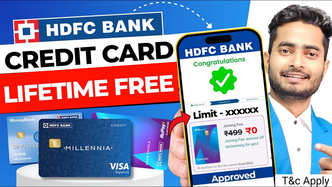 HDFC Lifetime Free Credit Card Apply Online 2025 | Hdfc Lifetime Free ...