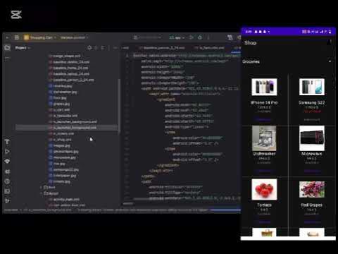 Shopping Cart Kotlin Android @MuhammadWaleed-u4g - YouTube