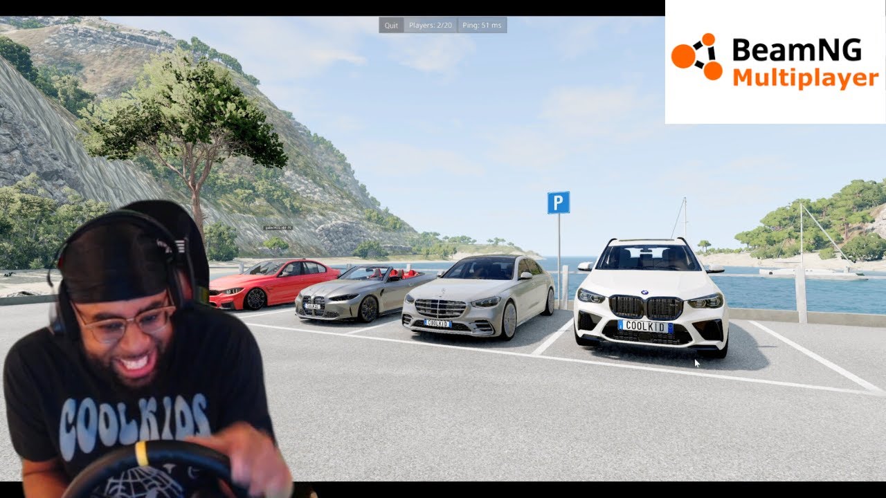 Driving my NEW IRL cars in BeamNG.Drive lmaooo - YouTube