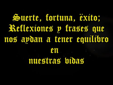 Suerte ¿Que es la suerte? y su relación con los juegos de azar. - YouTube