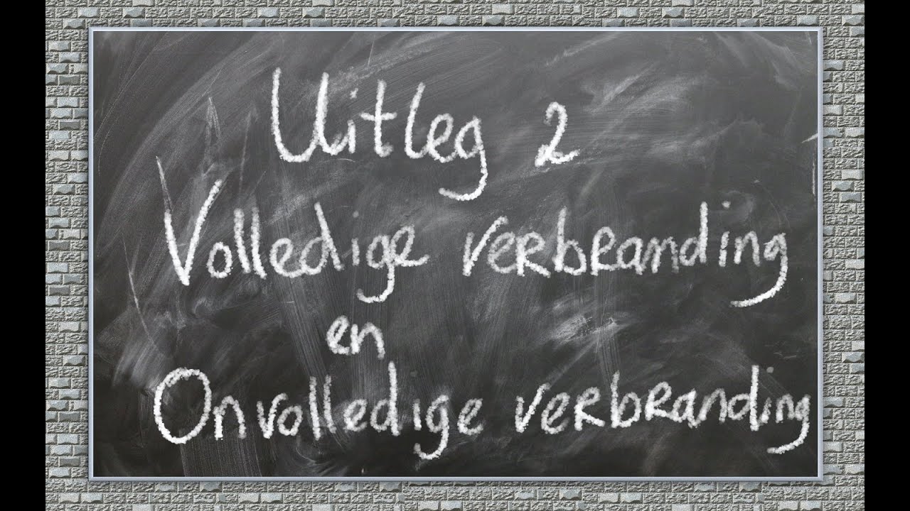 Uitleg volledige en onvolledige verbranding 2 - YouTube