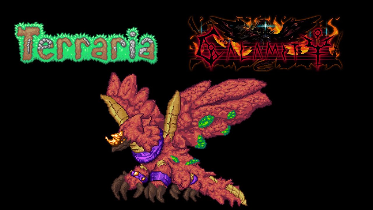 Terraria Calamity Mod (Expert) Jungle Dragon, Yharon (Second Phase ...