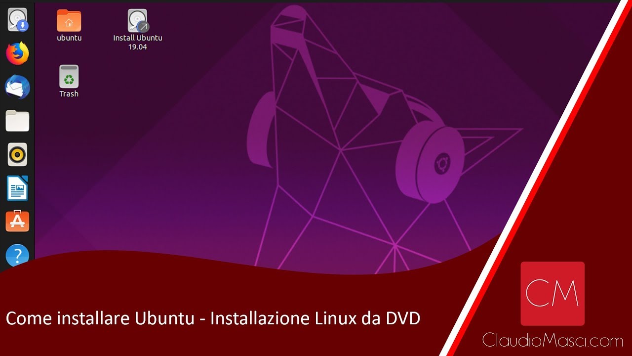 Come installare Ubuntu - Installazione Linux da DVD - YouTube