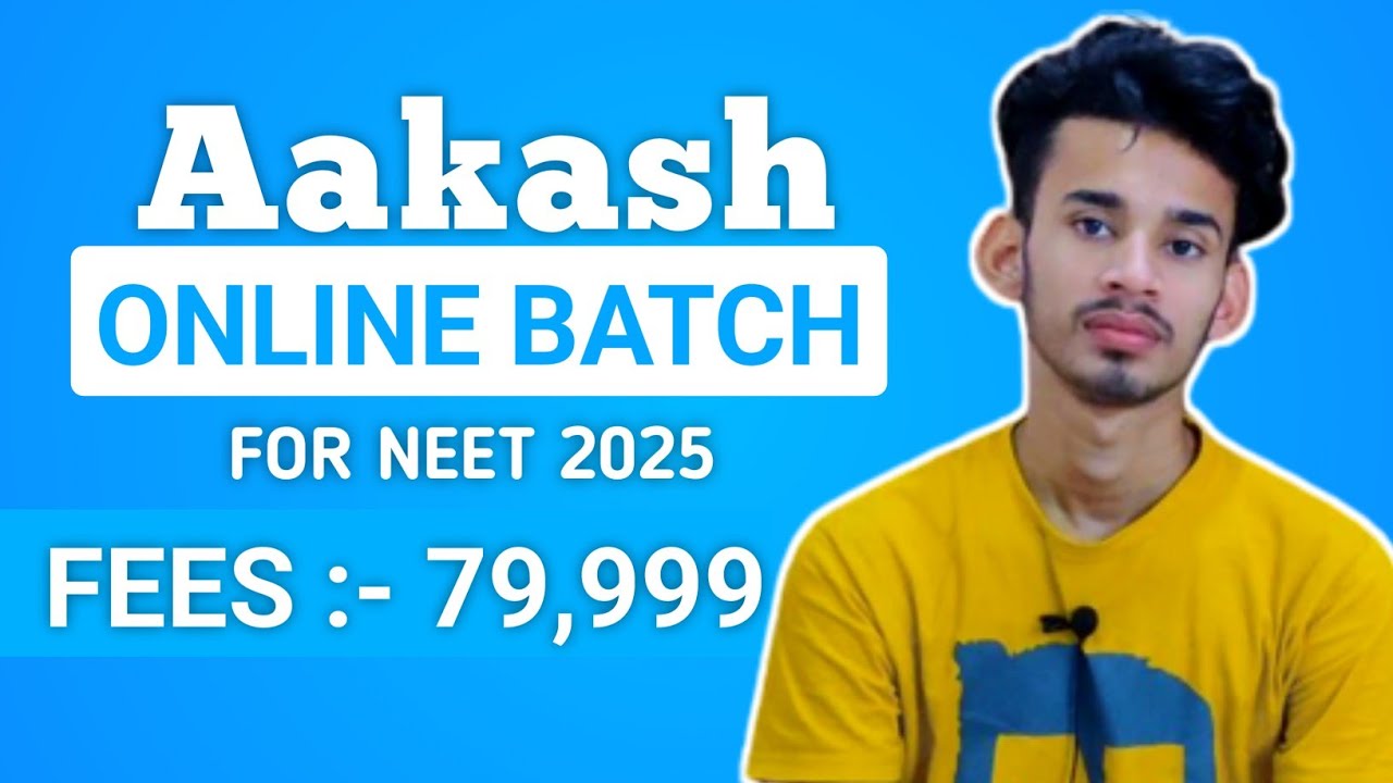 Aakash Online Batch For Neet 2025 || Hybrid Plus Course For Neet 2025 # ...