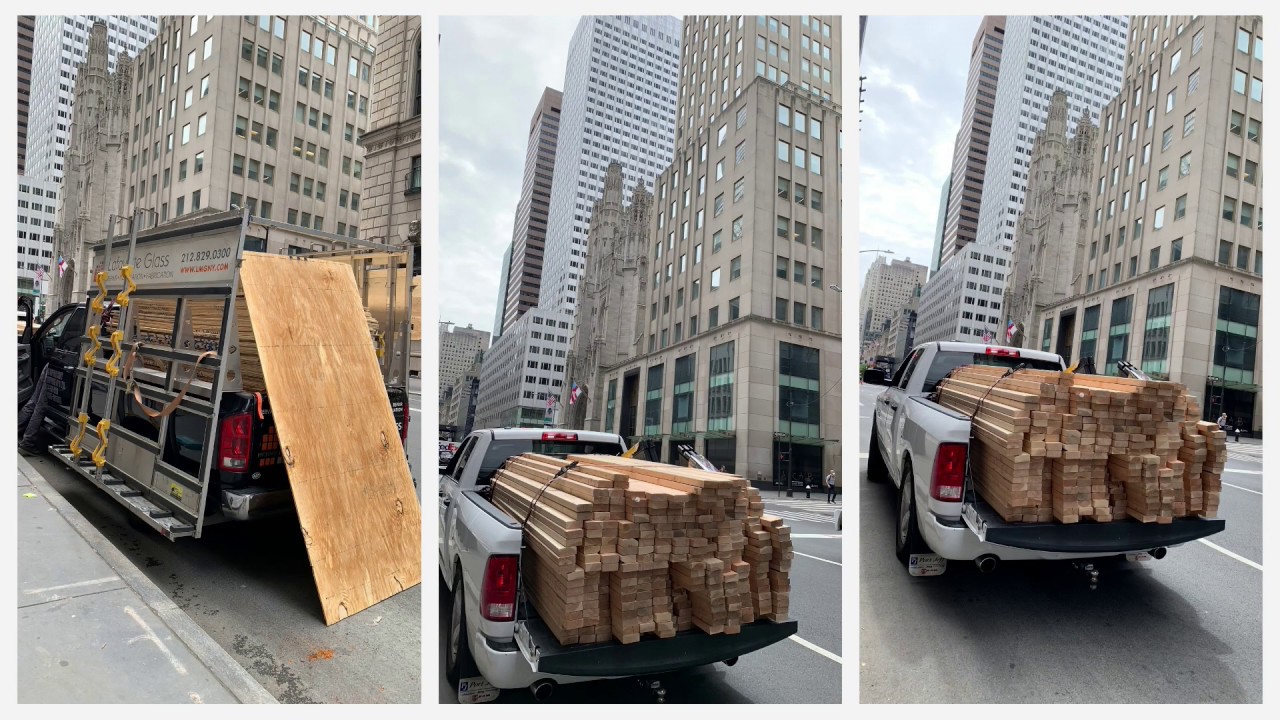 madison & 5th ave morrning after last nites looting sad, eerie edit ...