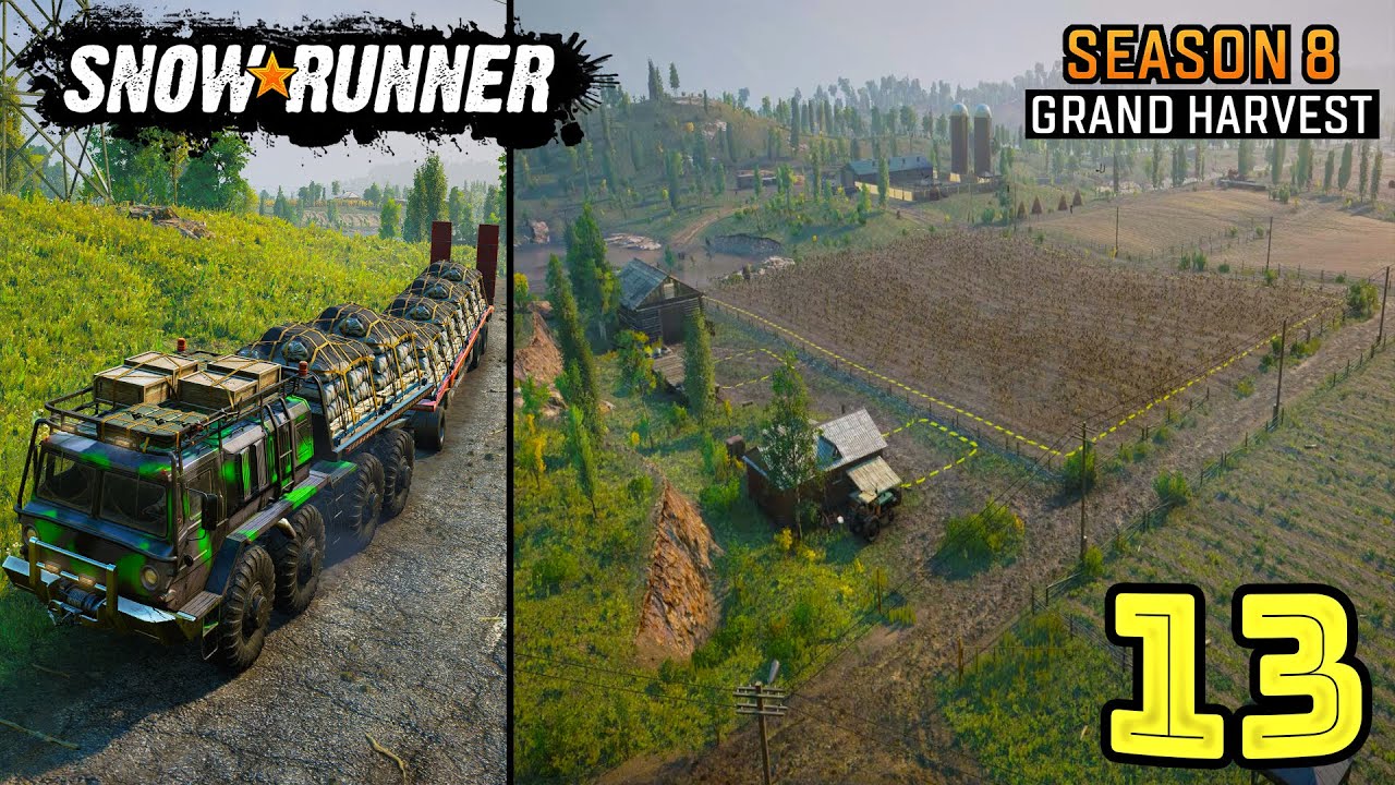 SnowRunner - Season 8: Grand Harvest | Bulk Loading - YouTube