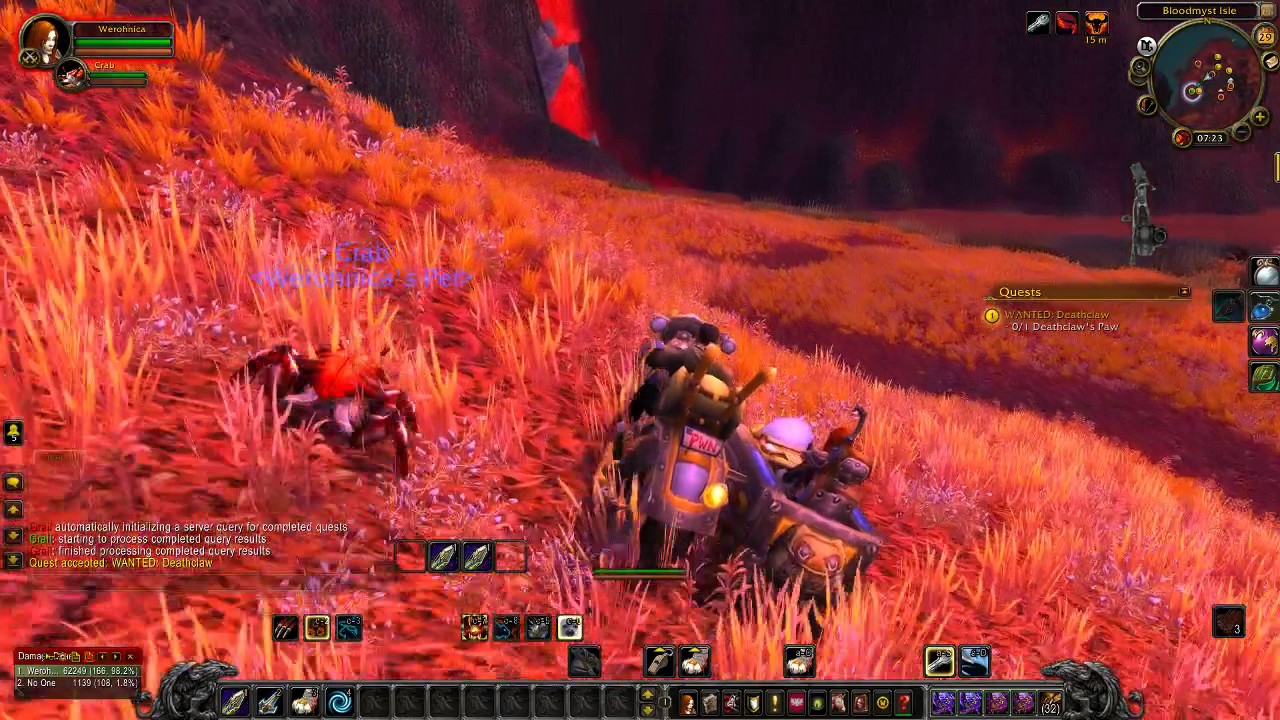 World Of Warcraft Quest Info: WANTED: Deathclaw - YouTube