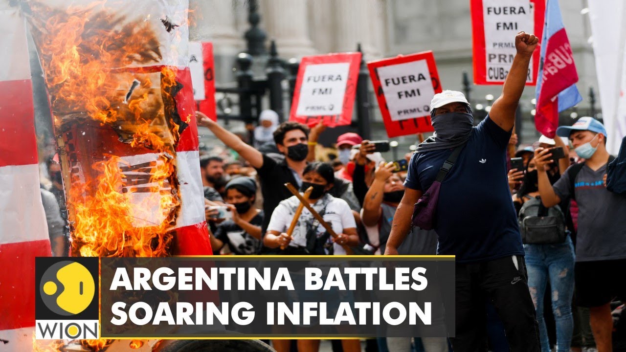 Argentina battles soaring inflation: Anti-IMF protests erupt in Buenos ...