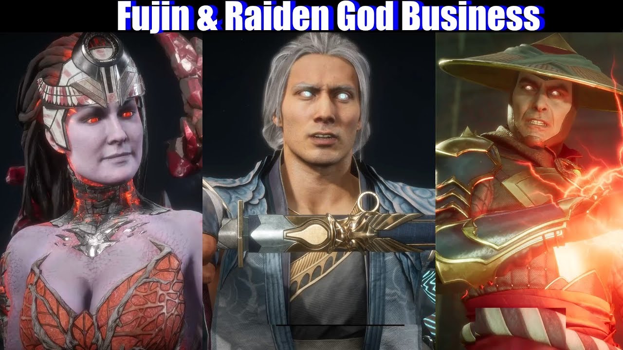 MK11 Fujin & Raiden God Business Intros - Mortal Kombat 11 Aftermath ...