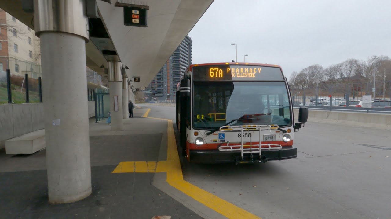 【唔係去和田】TTC 67A "Pharmacy" Victoria Park Station - Ellesmere - YouTube