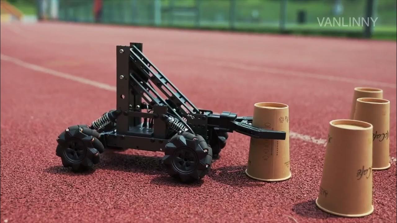 VANLINNY Smart Robot Arm Kit,2-in 1 Science Kits with 4-DOF Robotic Car ...