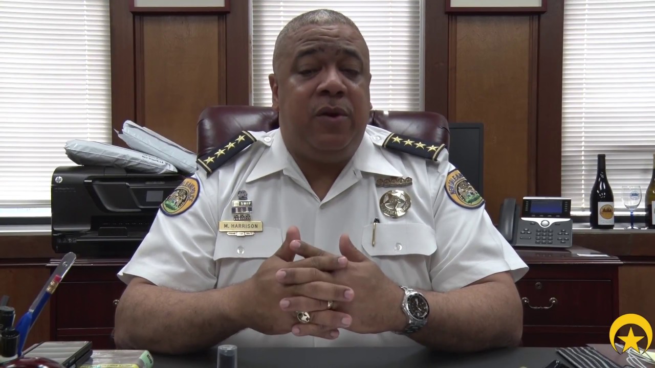 NOPD Chief Michael Harrison Discusses New False Alarm Ordinance - YouTube