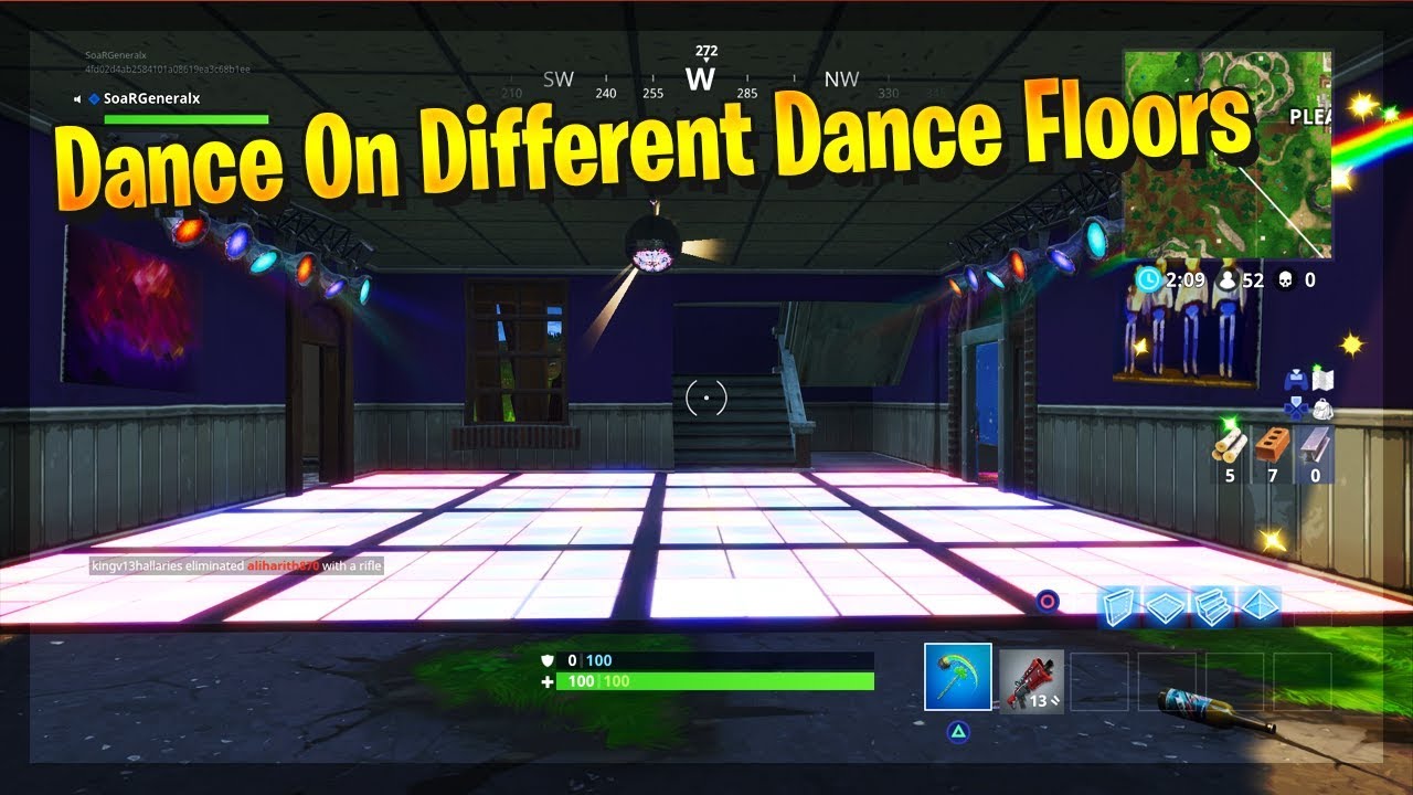 ''Dance on different Dance Floors'' - Fortnite Battle Royale Week 8 ...