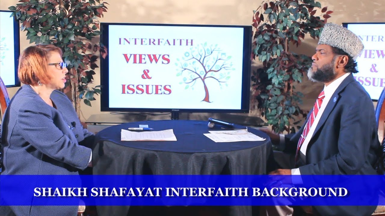 Shaikh Shafayat Interfaith Background With Marjorie & Shaikh Shafayat ...