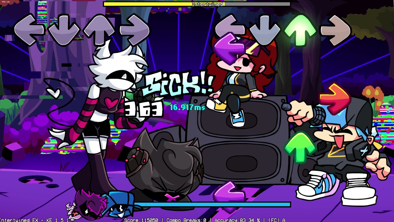 FNF Bob and Bosip EX Update - Intertwined EX (FC) (4k) - YouTube