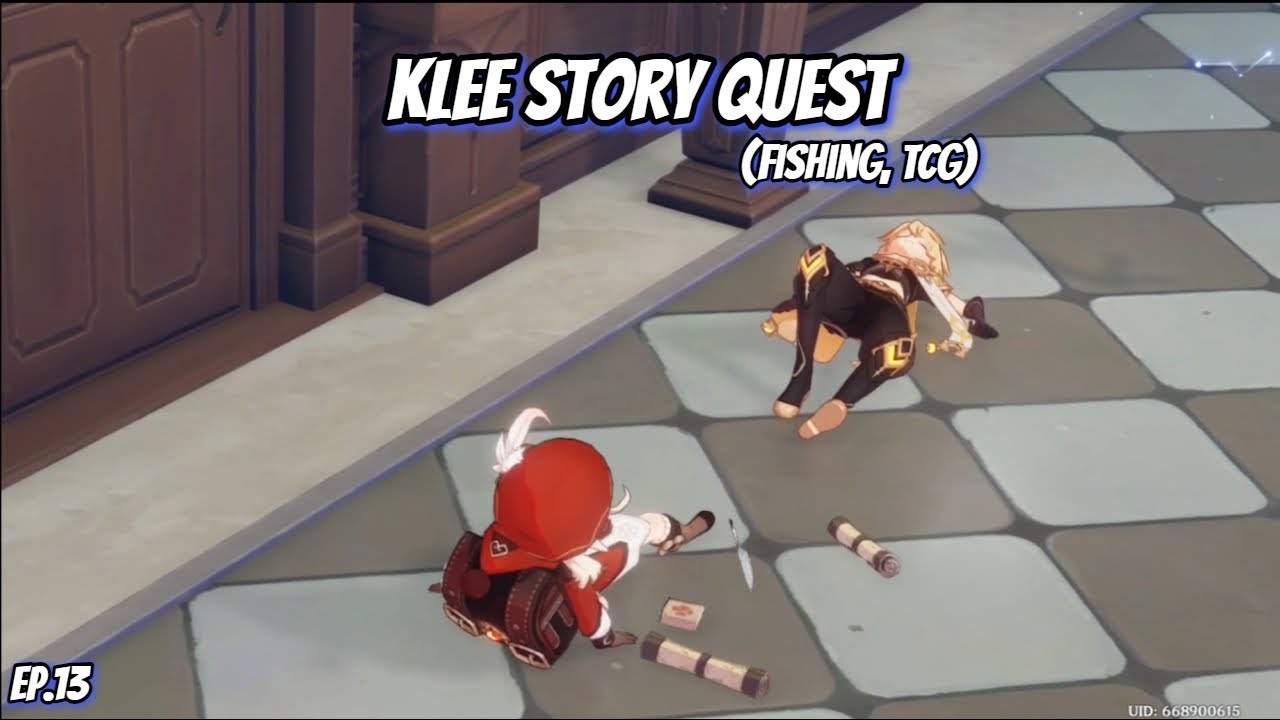 Klee Story Quest, Fishing and TCG - Genshin Impact - Ep 13 - YouTube
