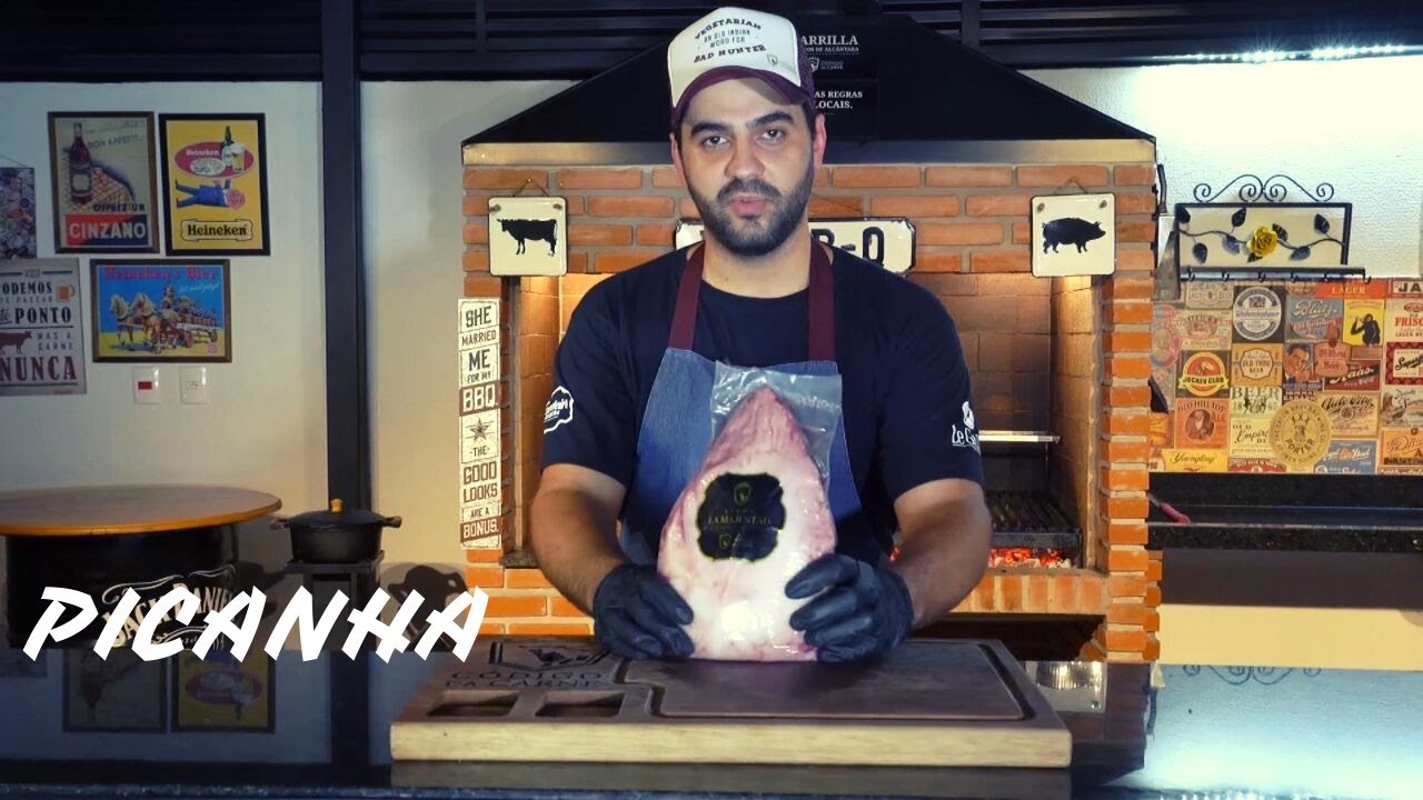 Como fazer a famosa Picanha selada inteira - Código da Carne - YouTube