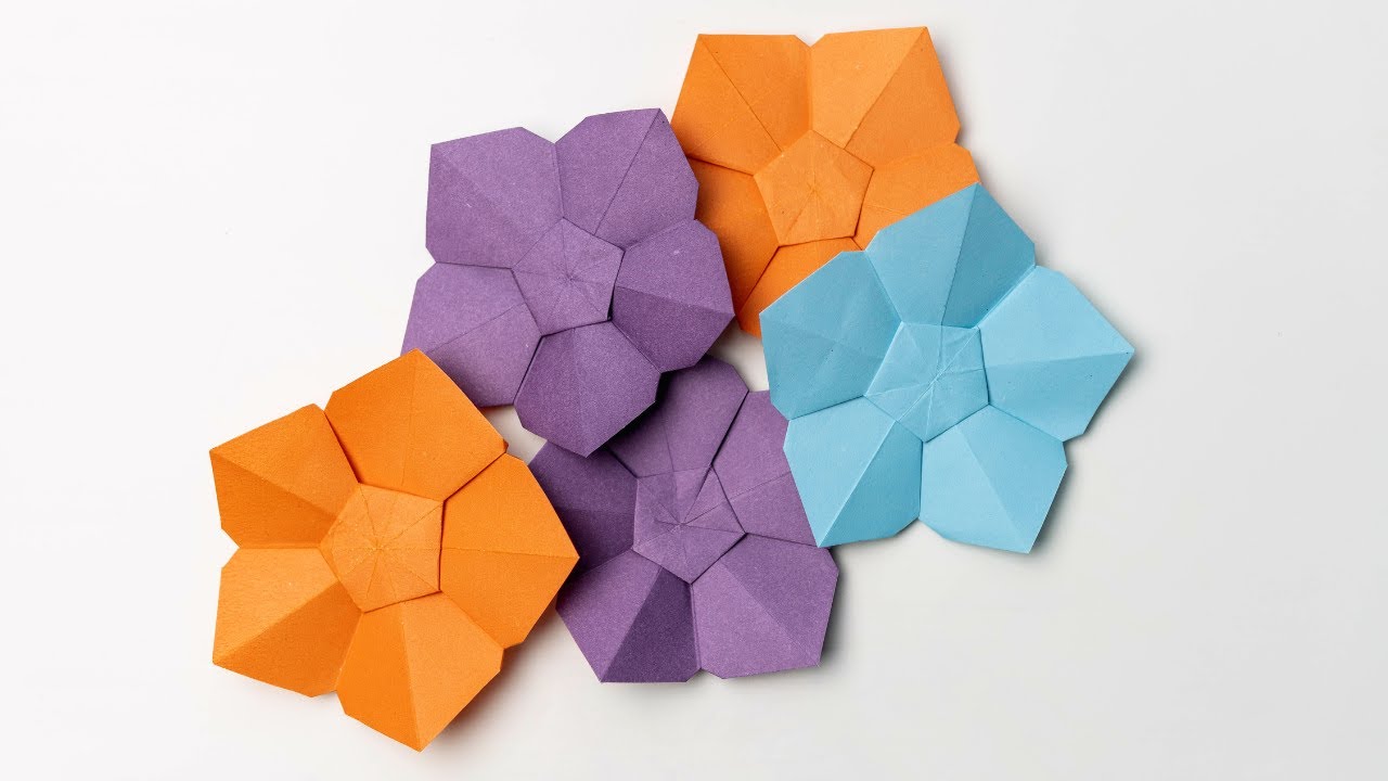 Easy Paper Flower Tutorial | Create Your Own Handmade Floral Art - YouTube