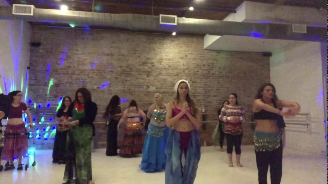 Belly Dance Warm-Up Routine - YouTube