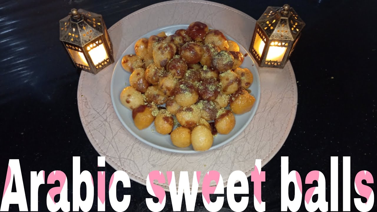 Crispy Arabic Sweet Balls with Chocolate Recipe|Luqaimat by Bismillah ...