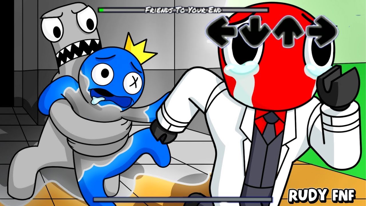 FNF Rainbow Friends: Color Mess (all parts) in Friday Night Funkin' be ...