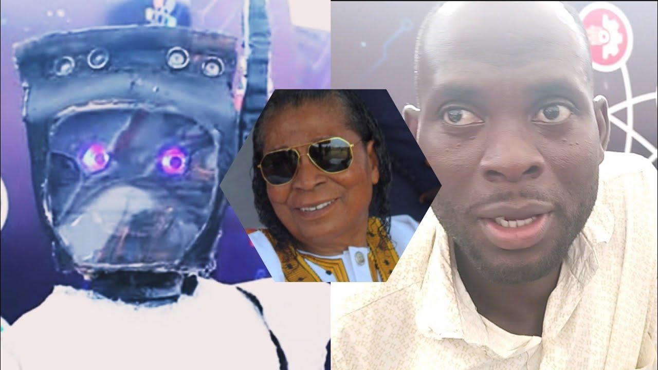 WOW!! Check how a young man explains how he built a Humanoid Robot to ...