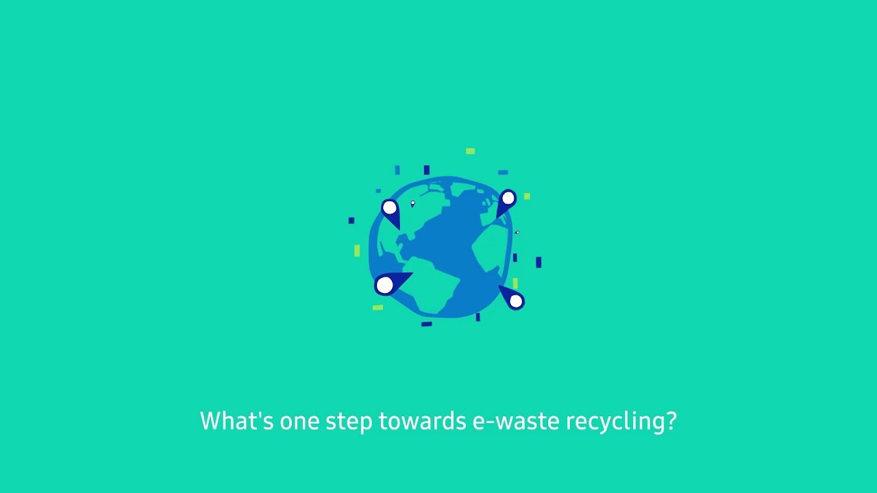 Small Steps Towards e-waste Recycling l Samsung - YouTube