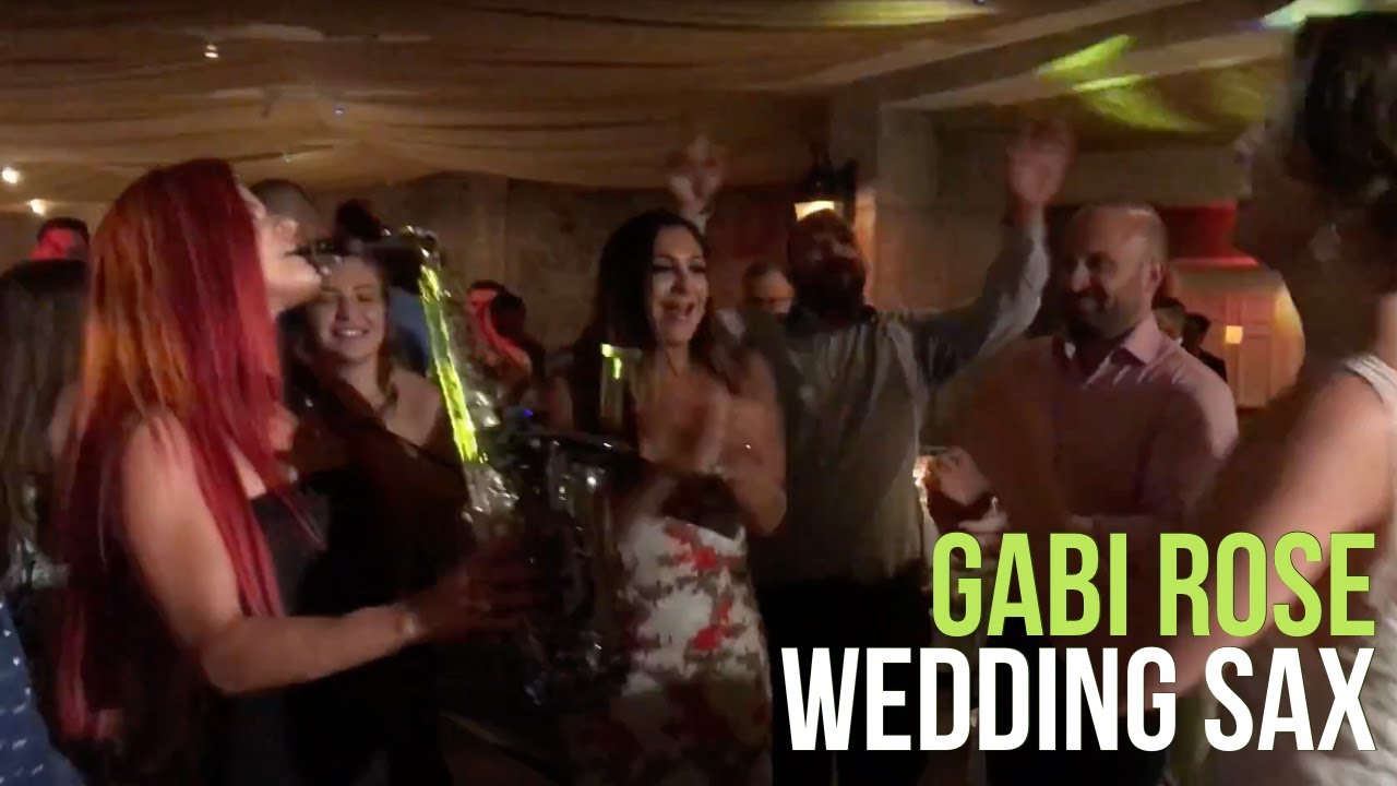 Gabi Rose Live Sax at Tappan Hill Mansion - YouTube