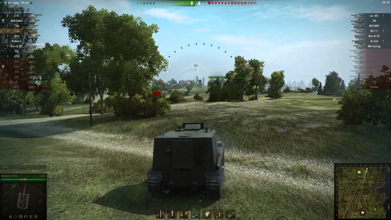 World of Tanks - Artilharia Object 212A - YouTube