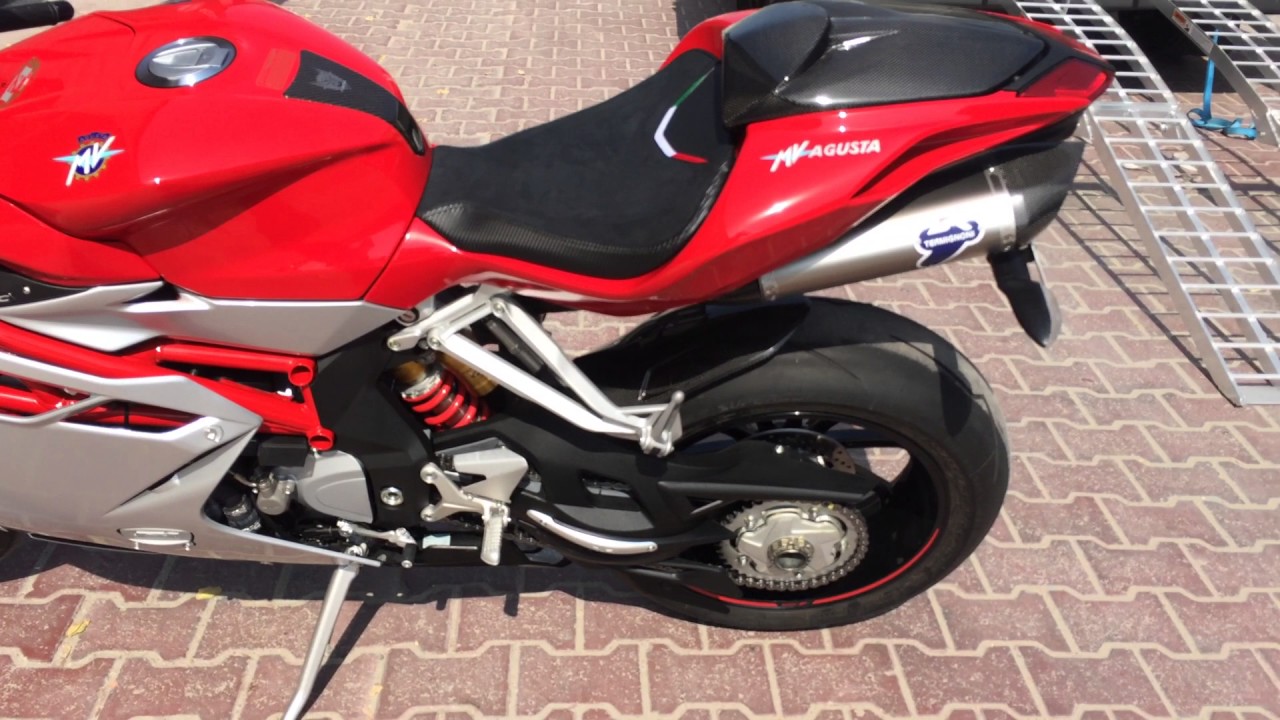 MV Agusta F4 with Termignoni Exhaust + Race ECU - Powered by TUAN OSSEN ...