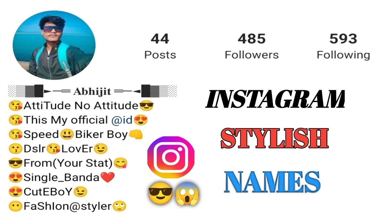 Instagram stylish name 2023 |Instagram new update 2023 | Instagram pe ...