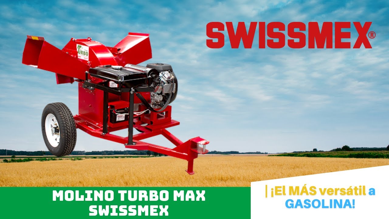 MOLINO TURBO MAX SWISSMEX | ¡El MÁS versátil a GASOLINA!🤩🔴⛽️ - YouTube