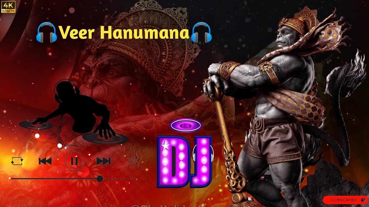 Veer Hanumana Hard Bass Mix | DJ Dholki Mix | New Hanuman Bhakti Song ...
