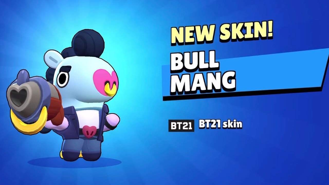 Buy new skin BULL MANG - Brawl Stars - YouTube