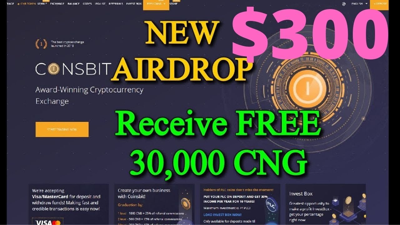 Coinsbit Gives You $300 and Register Now! Earn Free 30000 CNG Token ...