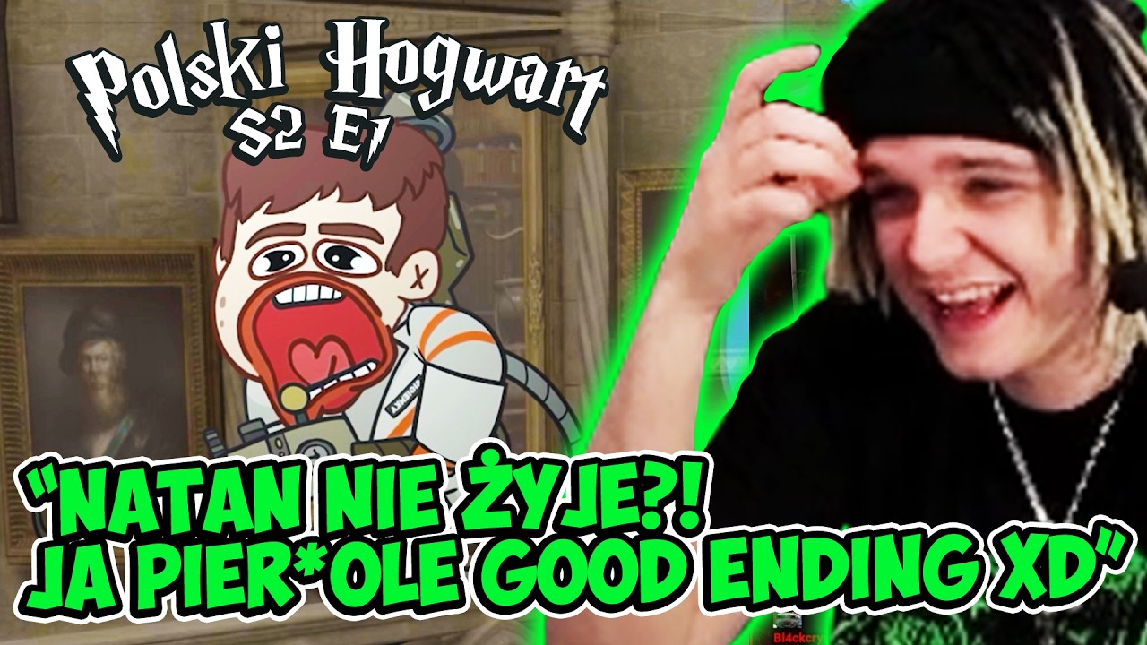 YOUNG MULTI REAKCJA na NATAN ZGORZYK w Polski Hogwart [S2,E1] - YouTube