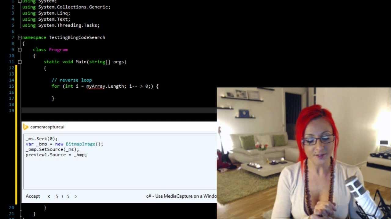 Testing Bing Code Search Visual Studio Extension - YouTube