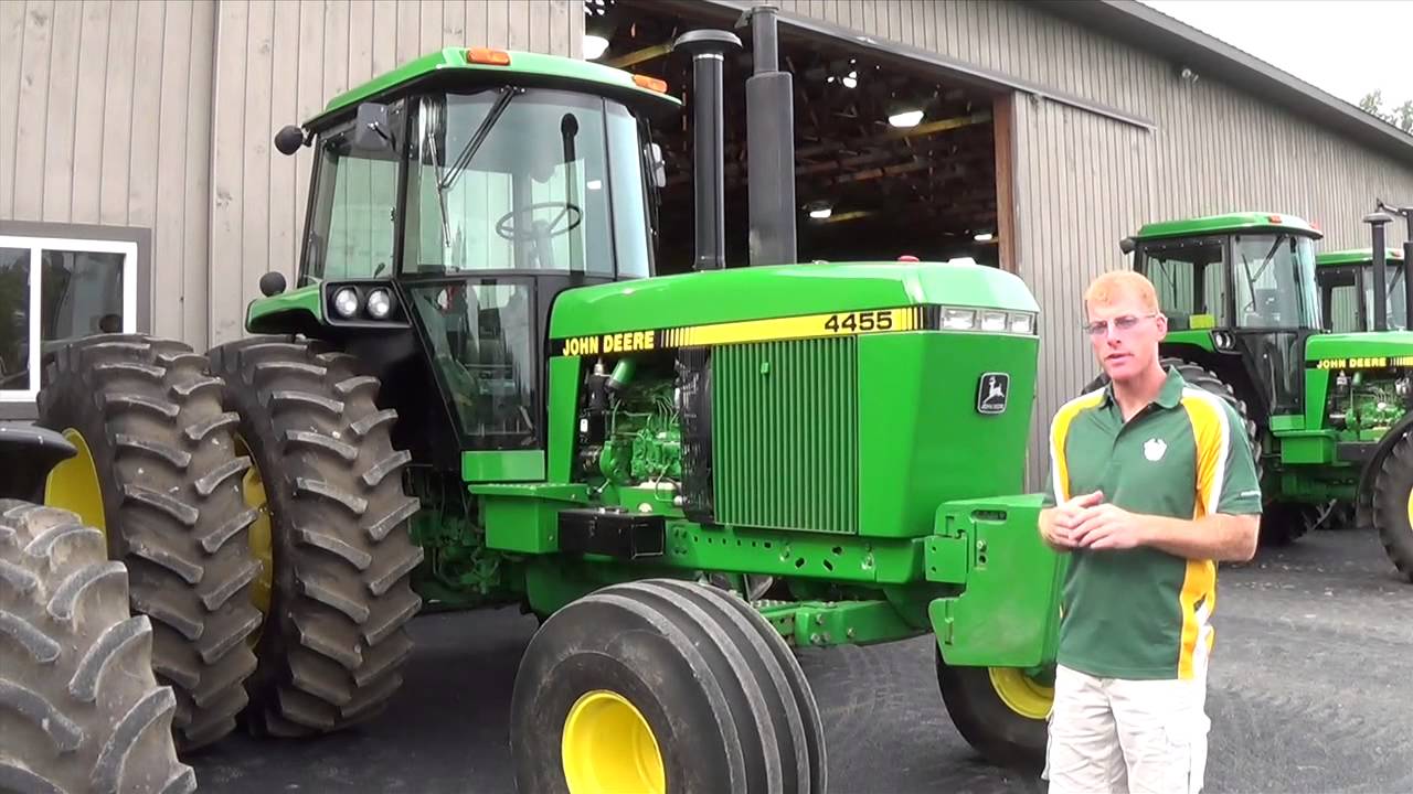 Willow Run Farms 2 John Deere 4455 - YouTube