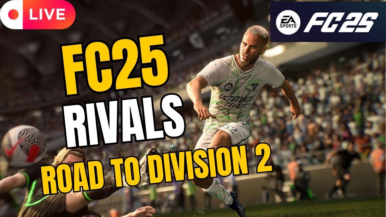 🔴LIVE FC25 Climbing in Division Rivals Rank 🎮#fc25 #weekendleague # ...