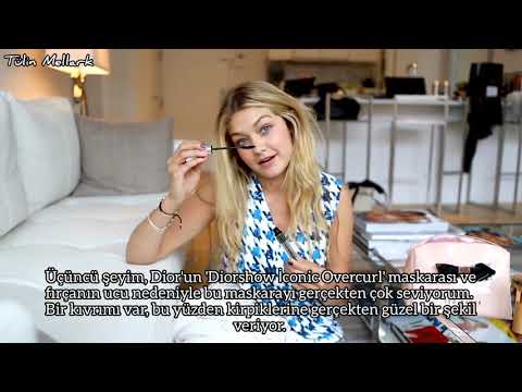 Gigi Hadid'in Makyaj Çantasında Neler Var? (Türkçe Altyazılı)