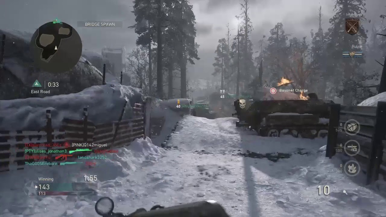 Call Of Duty WW2 - Hardpoint - SVT-40 - YouTube