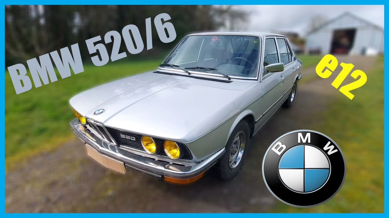 Essai : Bmw 520/6 E12 De 1979 !!!!!!!! - YouTube