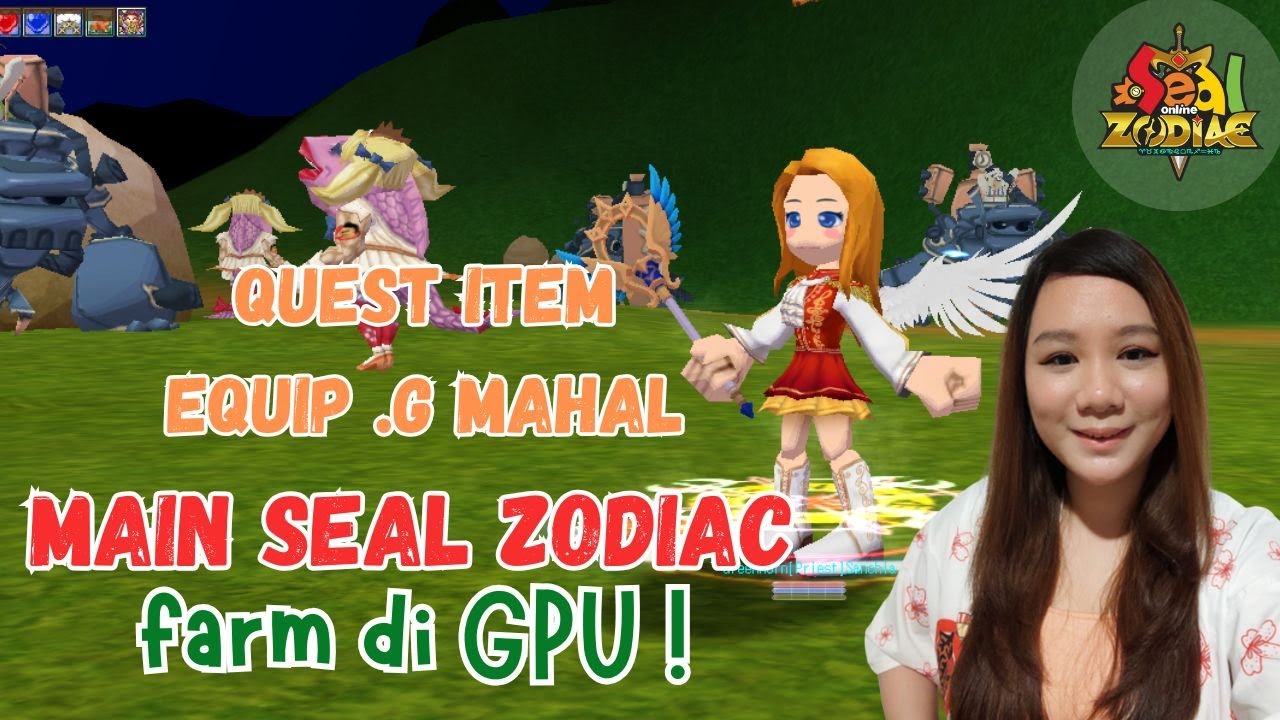 live seal zodiac ! hunt n farming di GPU ada item Q dan equip .G mahal - YouTube